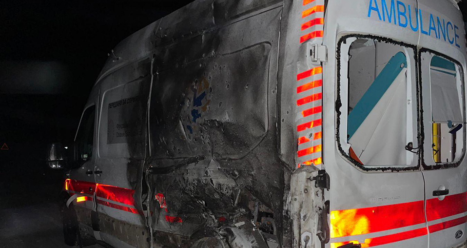 Two medics injured in Chernihiv Oblast after Russian strike hits ...